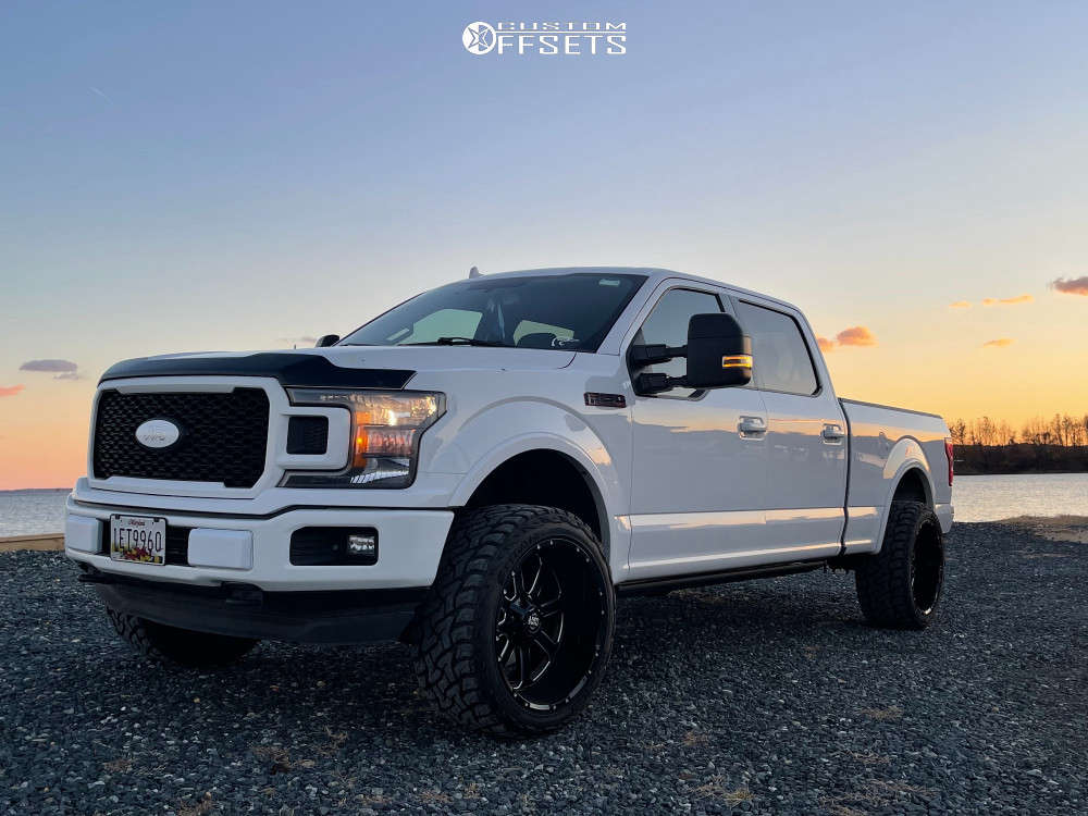 2018 Ford F-150 with 22x12 -44 Pure Grit Grit and 33/12.5R22 Predator ...