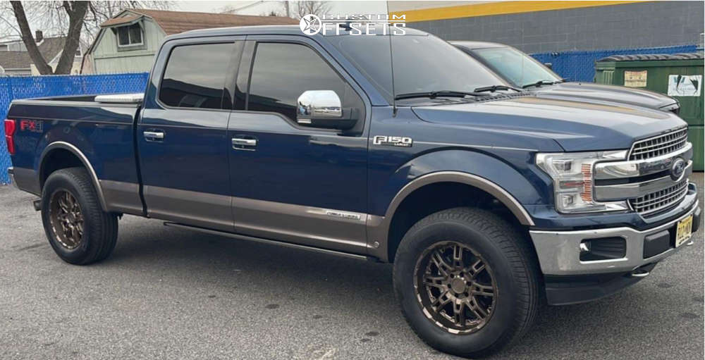 2018 Ford F-150 with 20x10 -24 Level 8 Slingshot and 285/65R20 Michelin ...