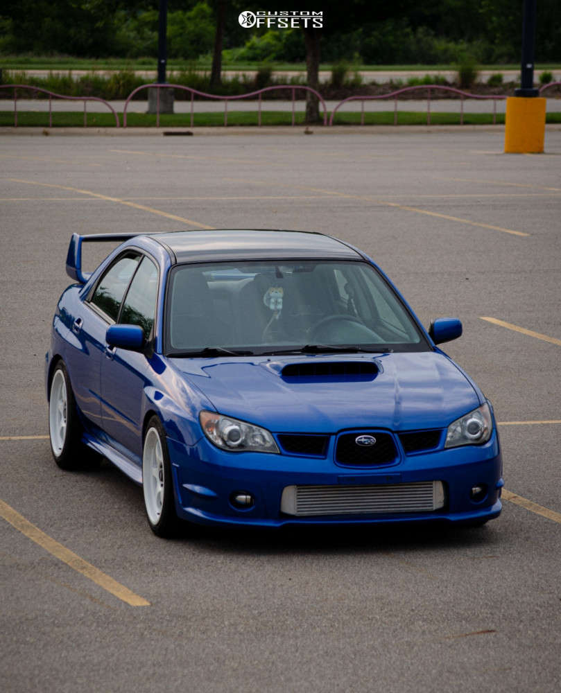 2006 Subaru Impreza Wheel Offset Flush Coilovers | 1995724 | Custom Offsets