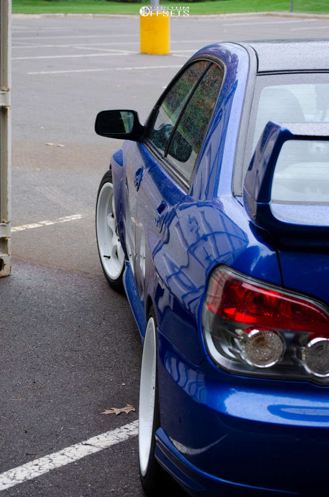 2006 Subaru Impreza Wheel Offset Flush Coilovers | 1995724 | Custom Offsets