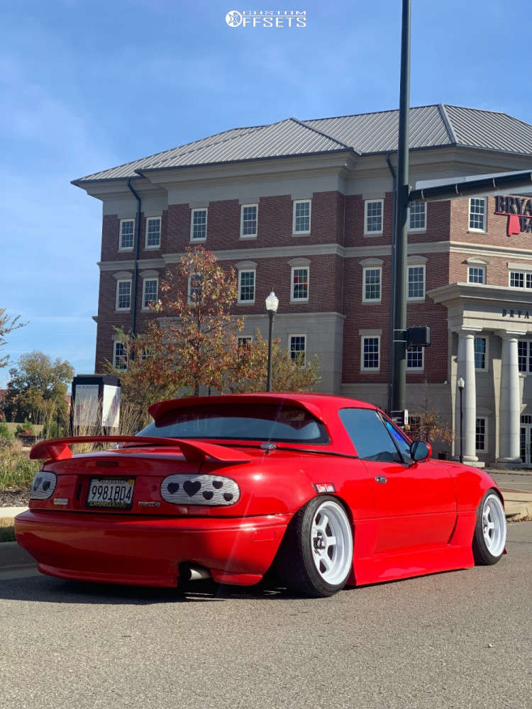1994 Mazda Miata with 15x8 0 MST Time Attack and 195/45R15 Hankook ...