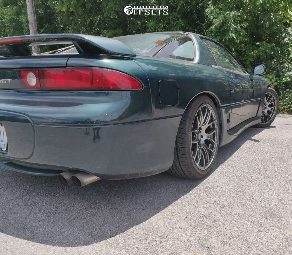 1993 Mitsubishi 3000GT Nearly Flush Coilovers | Custom Offsets