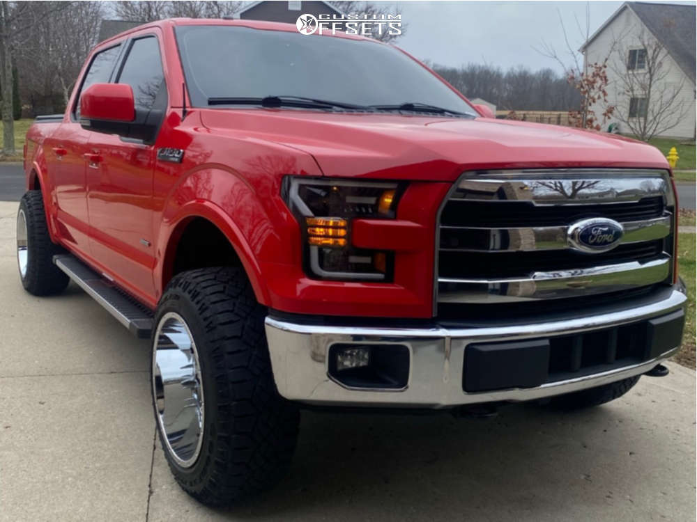 2015 Ford F-150 with 20x12 -51 Vision Spyder and 275/60R20 Goodyear ...