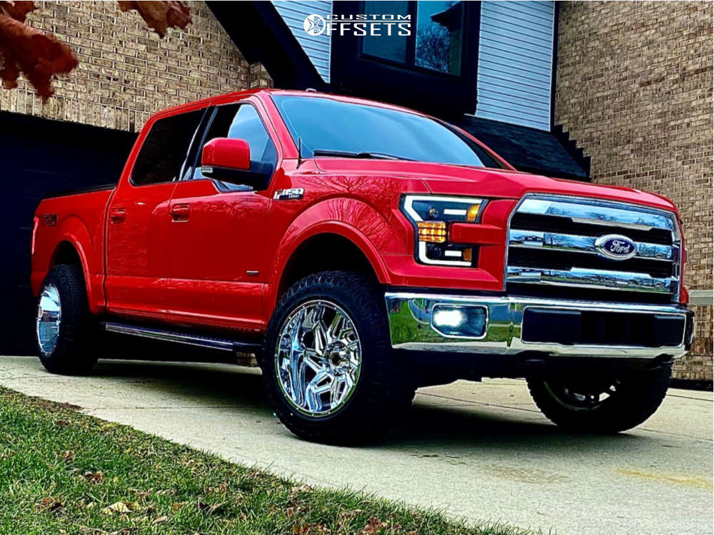 2015 Ford F-150 with 20x12 -51 Vision Spyder and 275/60R20 Goodyear ...