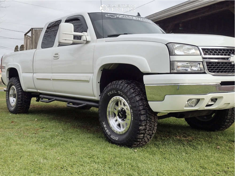 2006 Chevrolet Silverado 1500 with 17x8.5 Vision Manx and 315/70R17 ...