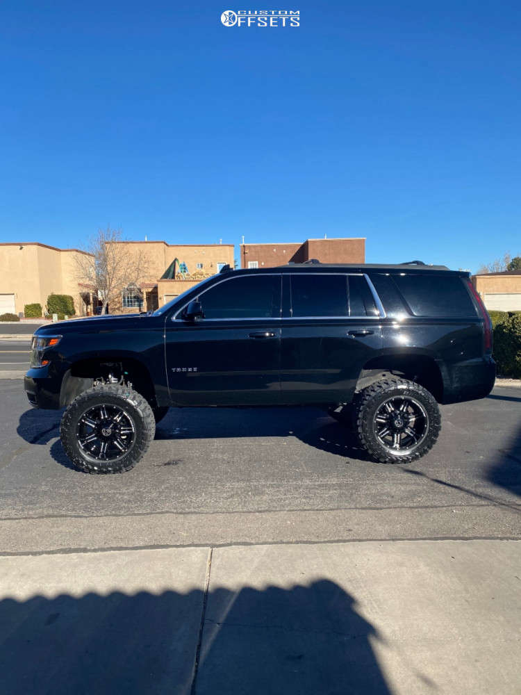 2017 Chevrolet Tahoe with 20x10 -19 Anthem Off-Road Equalizer and 35/12 ...