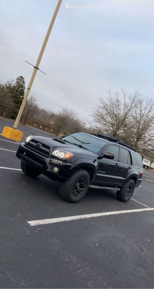 2007 Toyota 4Runner with 18x9 -6 Fuel 560 and 275/60R18 Kenda Tire ...