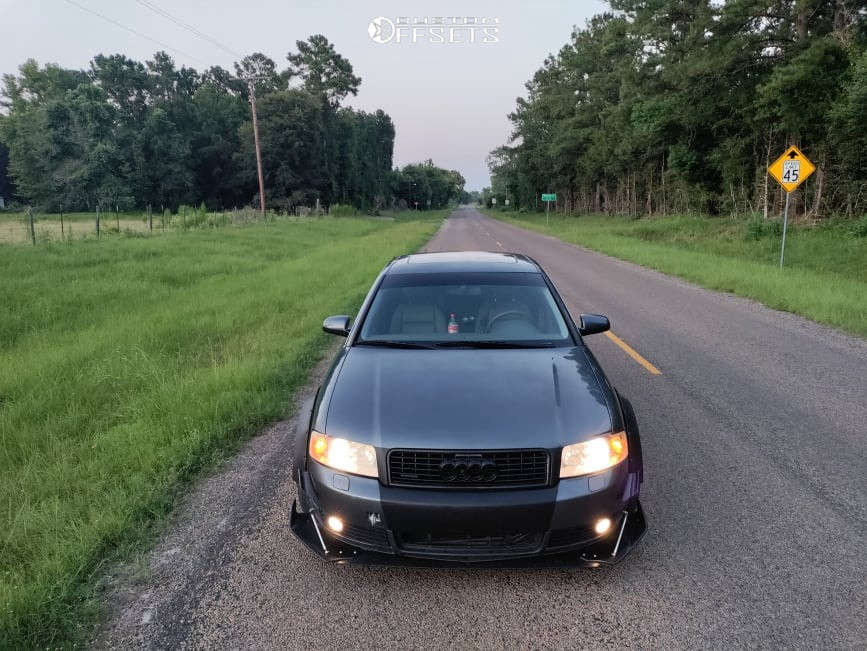 2003 Audi A4 Quattro Flush Coilovers | Custom Offsets