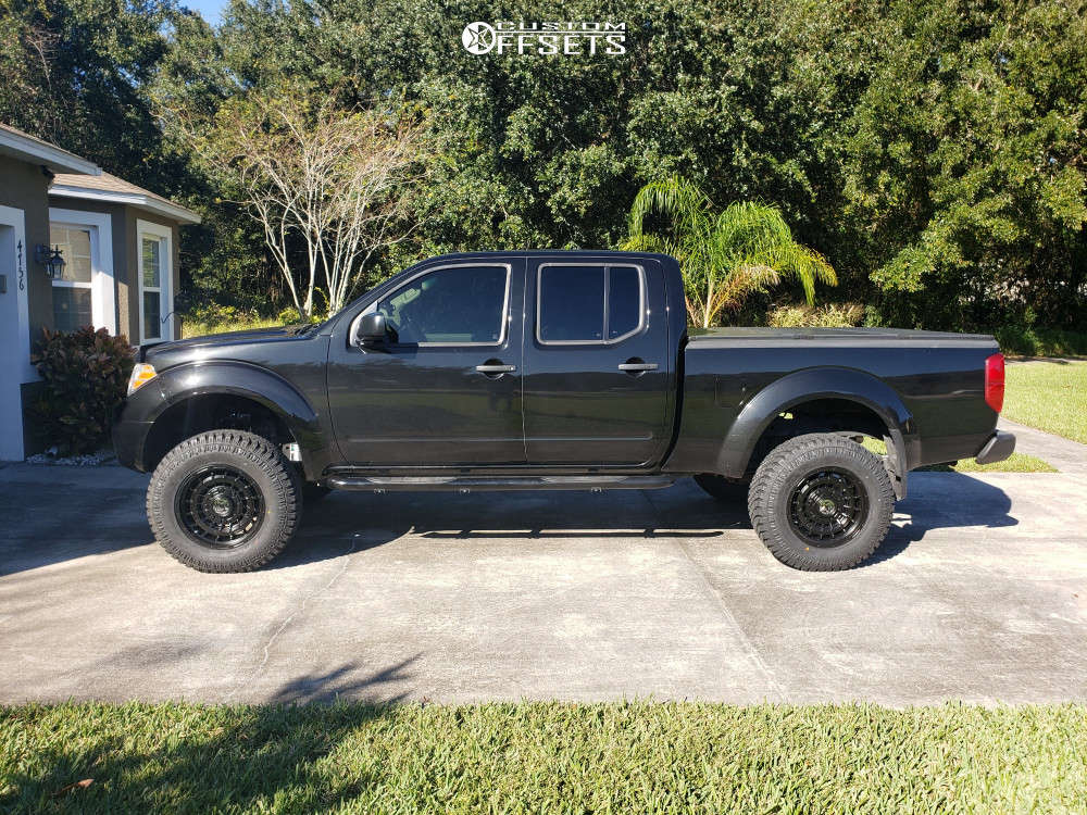2017 Nissan Frontier with 18x9 Anthem Off-Road Equalizer and 33/12.5R18 ...
