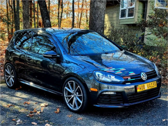 2013 Volkswagen Golf R Stock | Custom Offsets