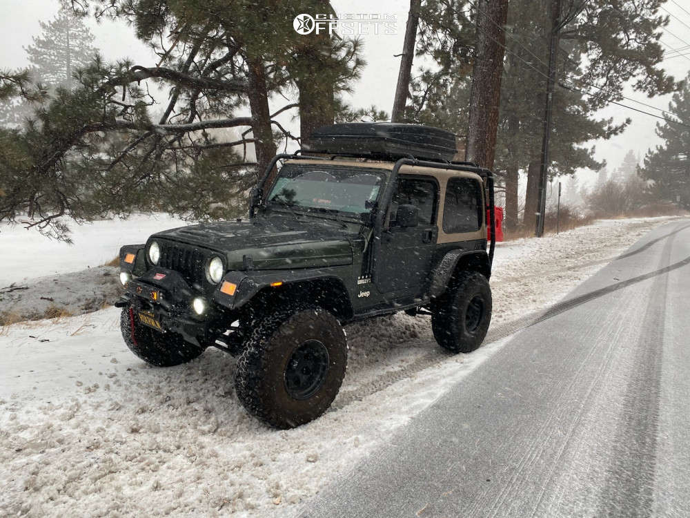 2004 Jeep TJ with 15x8.5 Pro Comp 69 and 35/12.5R15 BFGoodrich All ...