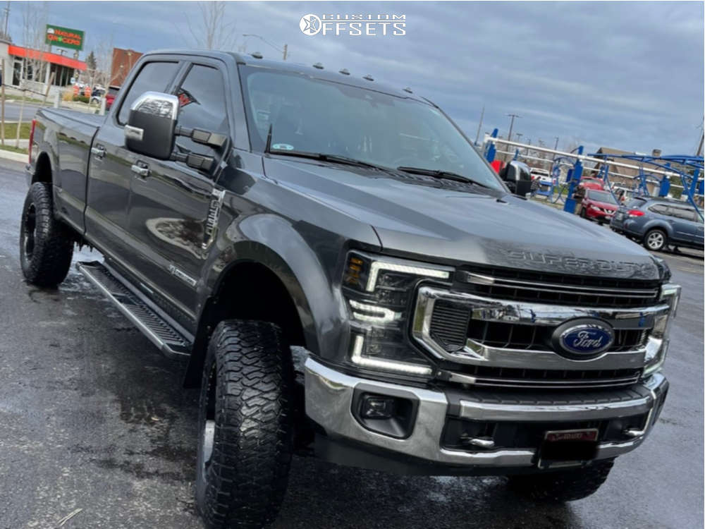 2020 Ford F-350 Super Duty with 20x10 -25 TIS 544BM and 37/12.5R20 ...