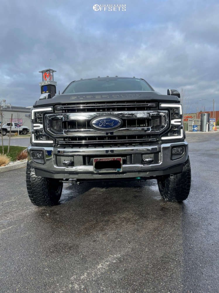 2020 Ford F-350 Super Duty with 20x10 -25 TIS 544BM and 37/12.5R20 ...