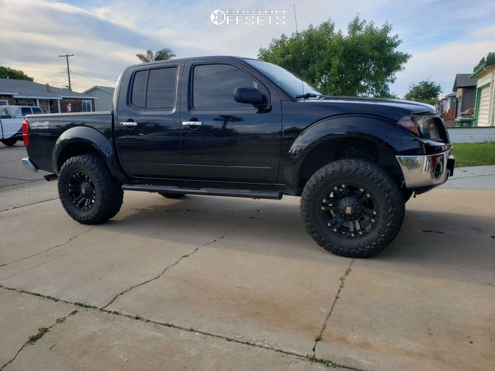 2010 Nissan Frontier with 18x9 18 XD Rockstar and 35/12.5R18 Toyo Tires ...