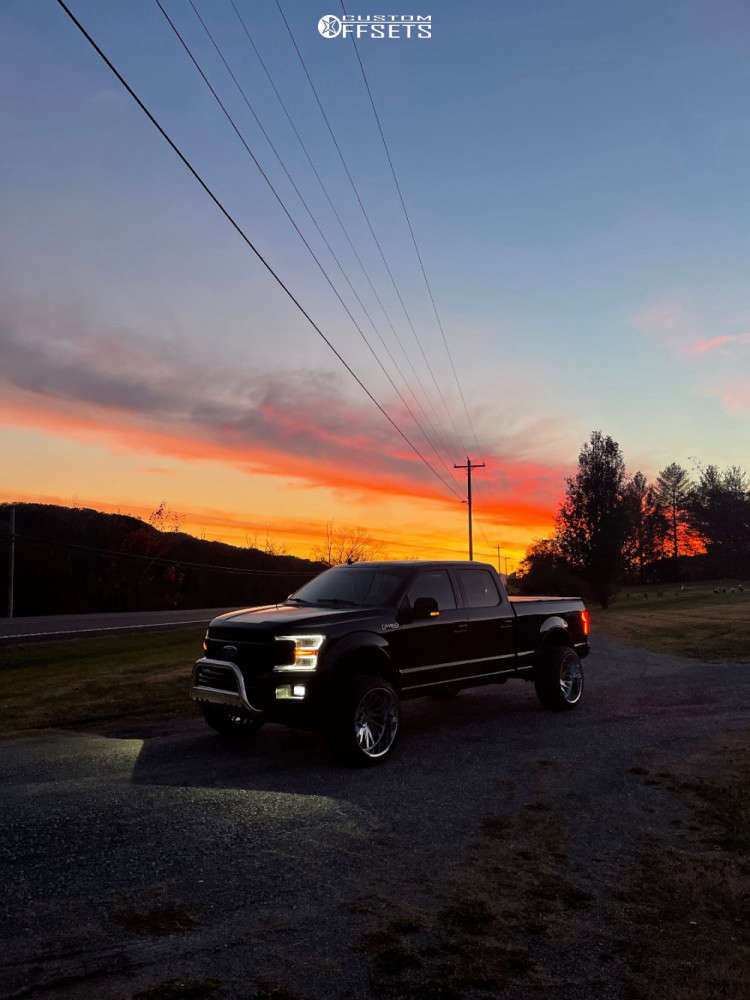 2018 Ford F-150 with 24x14 -76 Tuff T2a and 35/12.5R24 Landspider ...