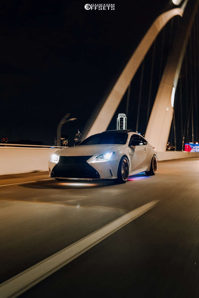 2016 Lexus RC350 HellaFlush Lowering Springs | Custom Offsets
