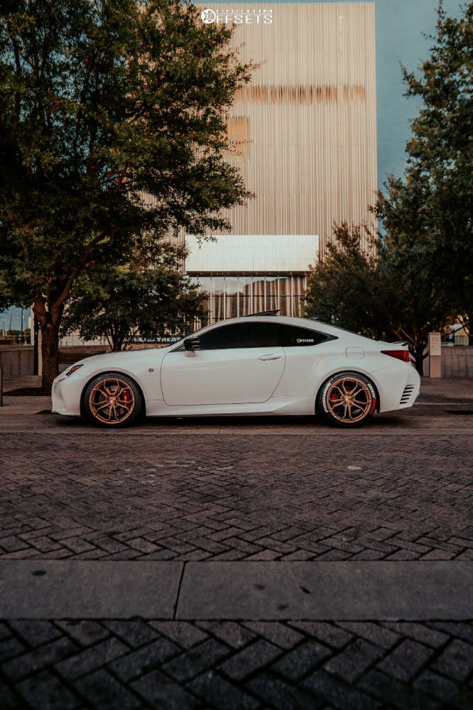2016 Lexus RC350 HellaFlush Lowering Springs | Custom Offsets