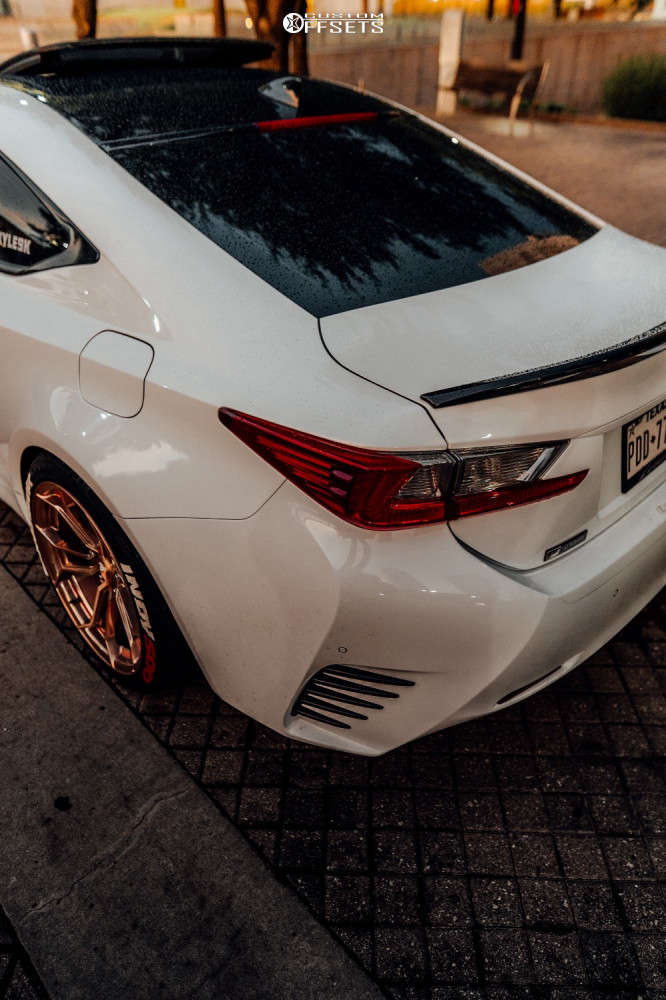 2016 Lexus RC350 HellaFlush Lowering Springs | Custom Offsets