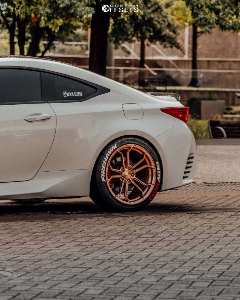 2016 Lexus RC350 HellaFlush Lowering Springs | Custom Offsets