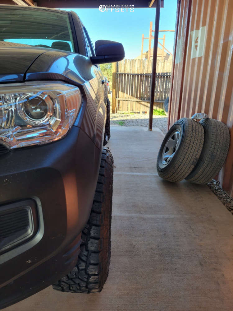 2021 Toyota Tacoma with 17x9 -12 Fuel Covert and 285/70R17 Toyo Tires ...