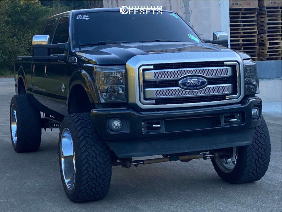 2013 Ford F-250 Super Duty with 26x14 -72 Tuff T2a and 40/15.5R26 Fuel ...