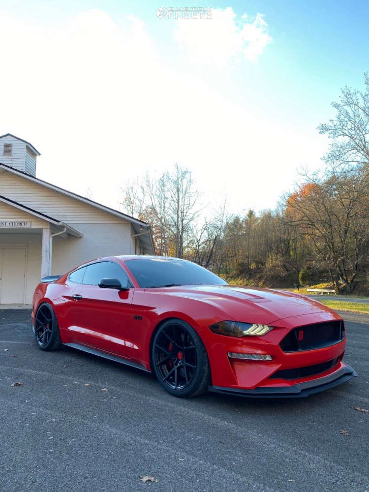 2018 Ford Mustang Wheel Offset Nearly Flush Coilovers | 2002905 ...