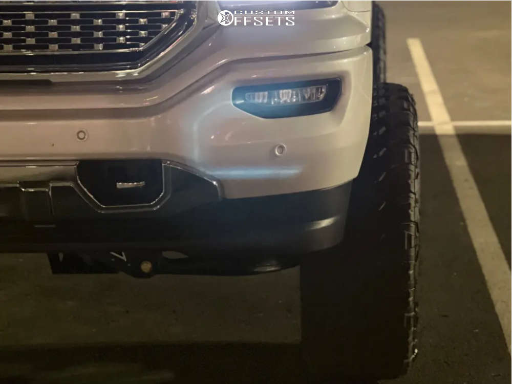 2018 GMC Sierra 1500 with 24x12 -44 Hardcore Offroad Hc15 and 35/12 ...