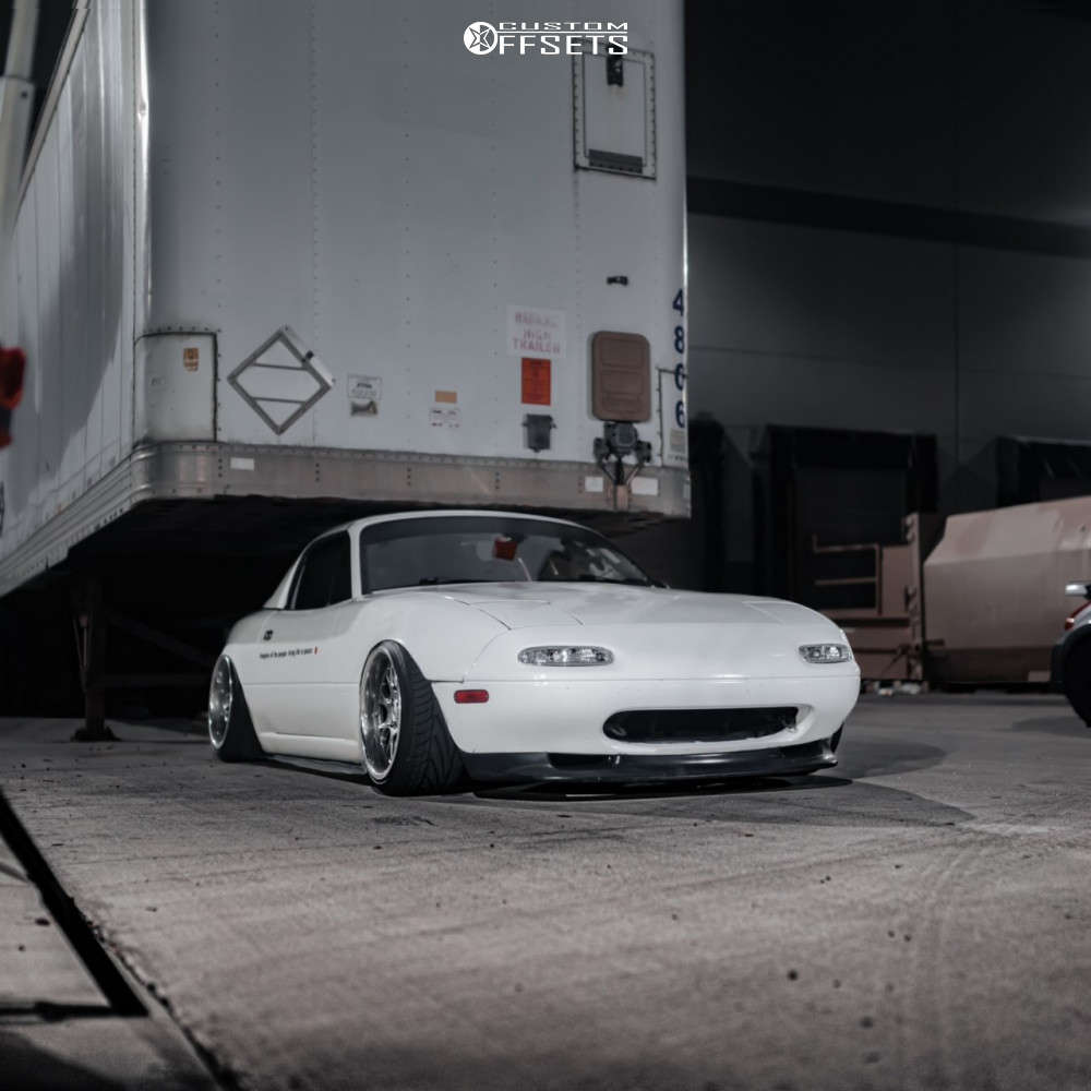 1994 Mazda Miata Wheel Offset Nearly Flush Coilovers | 2004288 | Custom ...