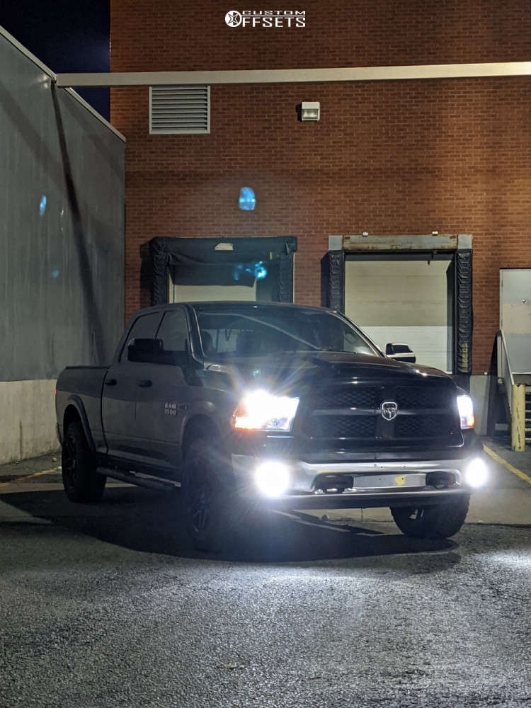2018 Ram 1500 with 20x10 -10 Fast Wheels RECON and 285/60R20 BFGoodrich ...