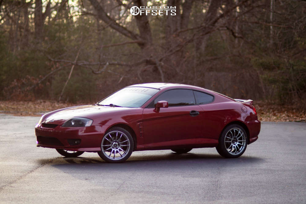 2006 Hyundai Tiburon Wheel Offset Nearly Flush Stock | 2004793 | Custom ...