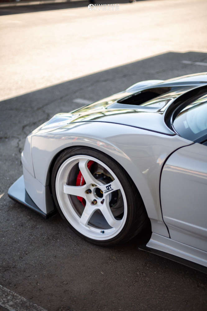 1991 Acura NSX with 18x9.5 29 Advan Gt and 245/35R18 Federal 595 Rs-rr ...