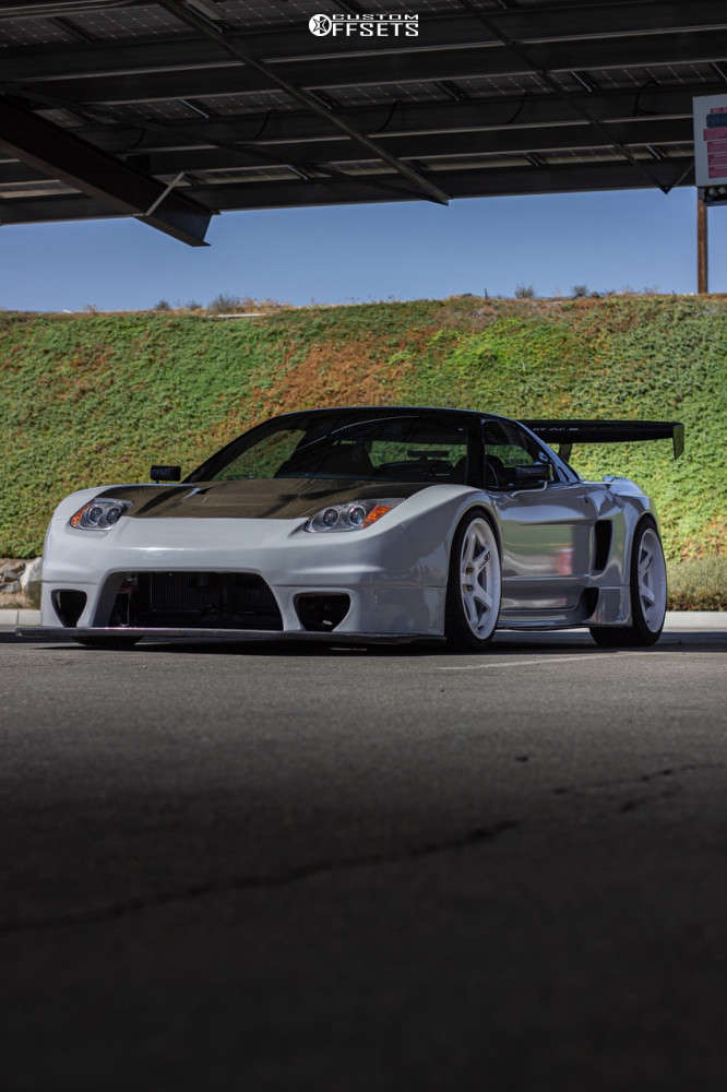 1991 Acura NSX with 18x9.5 29 Advan Gt and 245/35R18 Federal 595 Rs-rr ...
