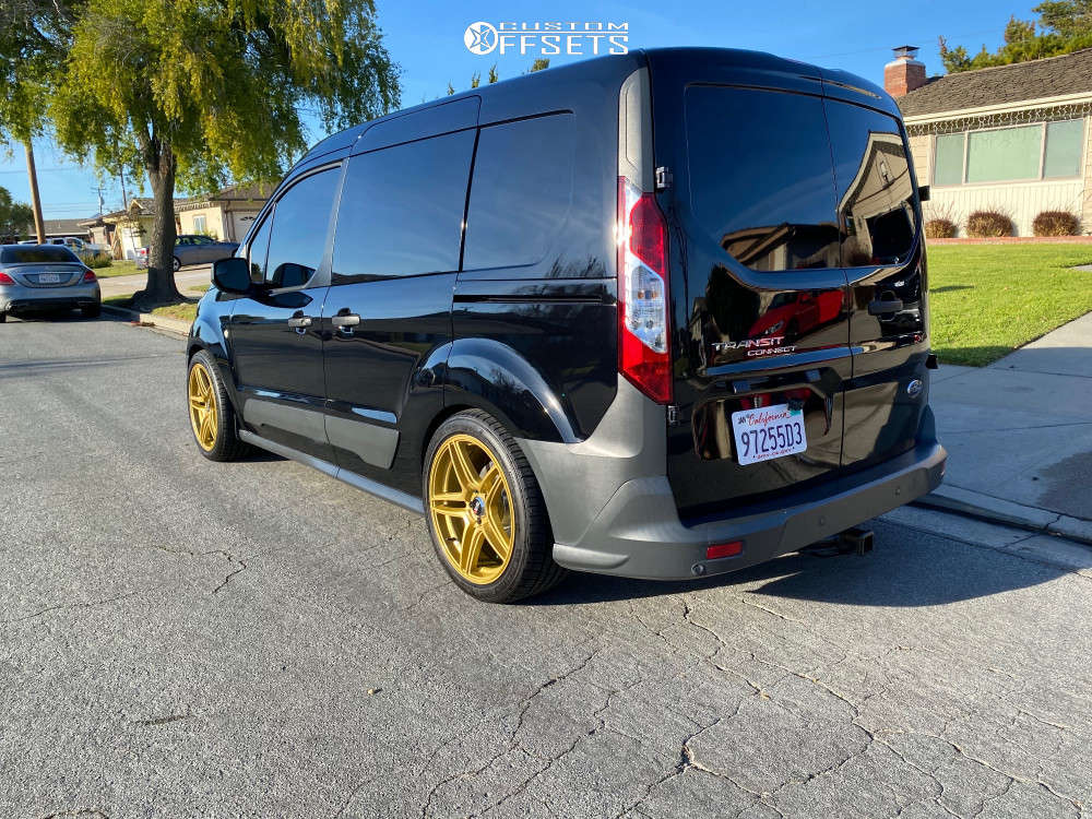 Lowered Ford Van