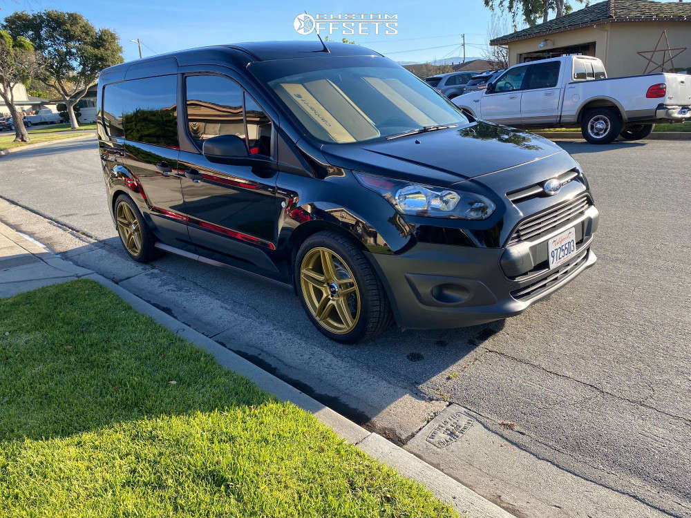 2018 Ford Transit Connect with 18x8.5 35 XXR 572 and 245/40R18 Michelin ...