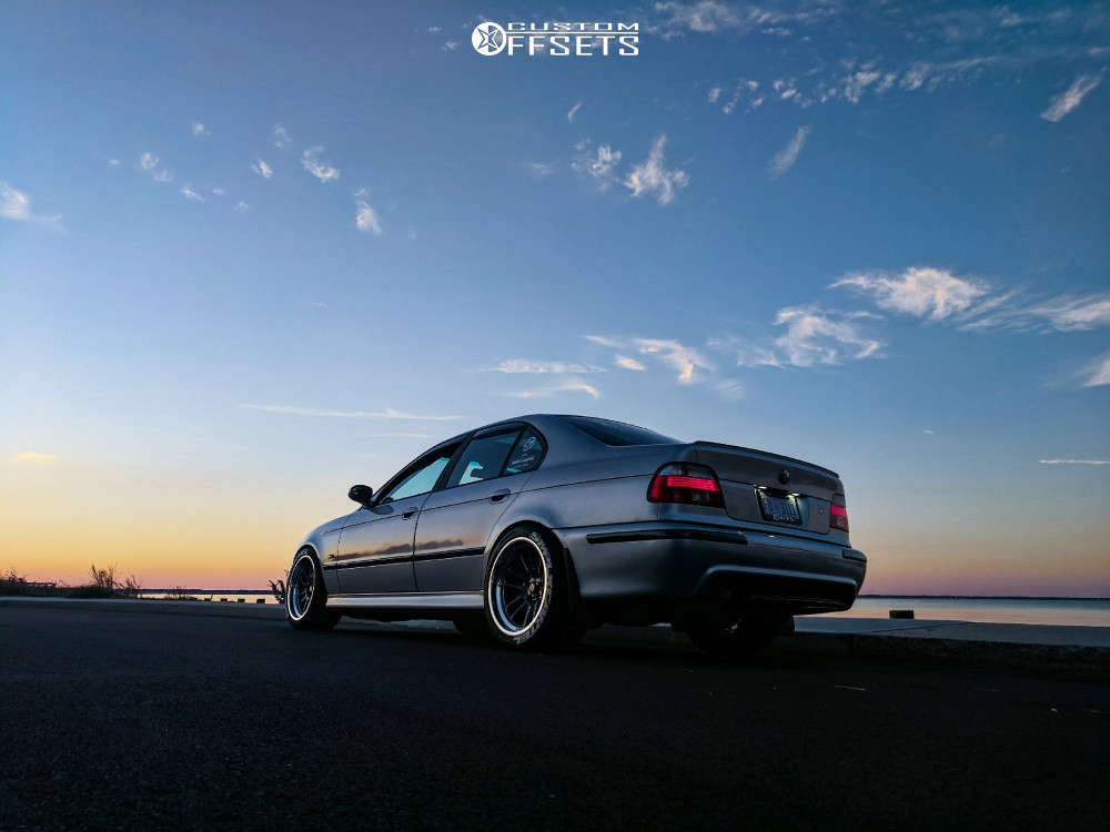 1999 BMW 540i with 18x9.5 10 Cosmis Racing Xt-006r and 265/35R18 ...