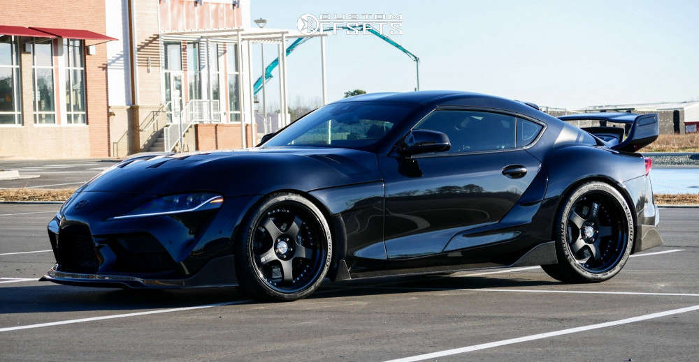 2021 Toyota GR Supra with 20x9.5 19 SSR Sp1 and 275/30R20 Michelin ...