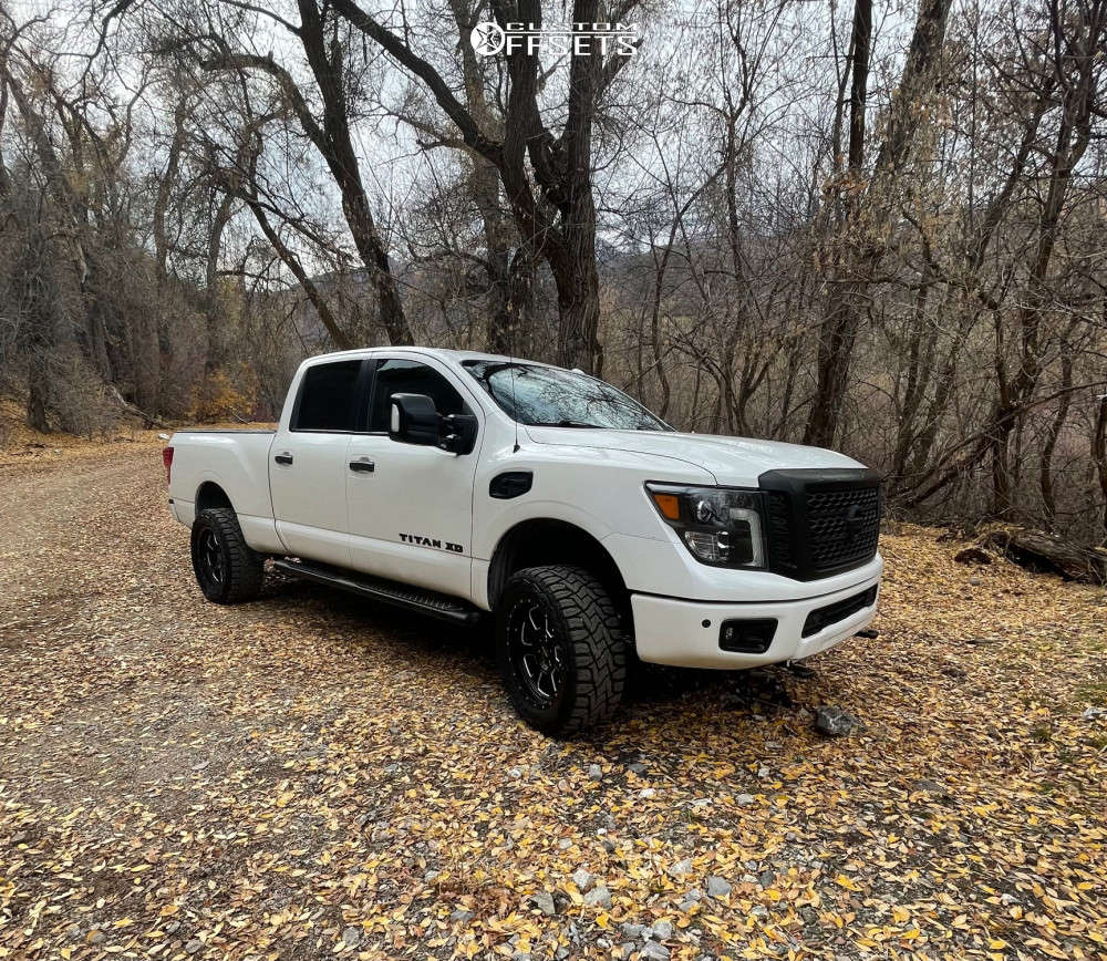 2019 Nissan Titan XD with 20x9 -15 Pro Comp Extreme and 33/12.5R20 Toyo ...