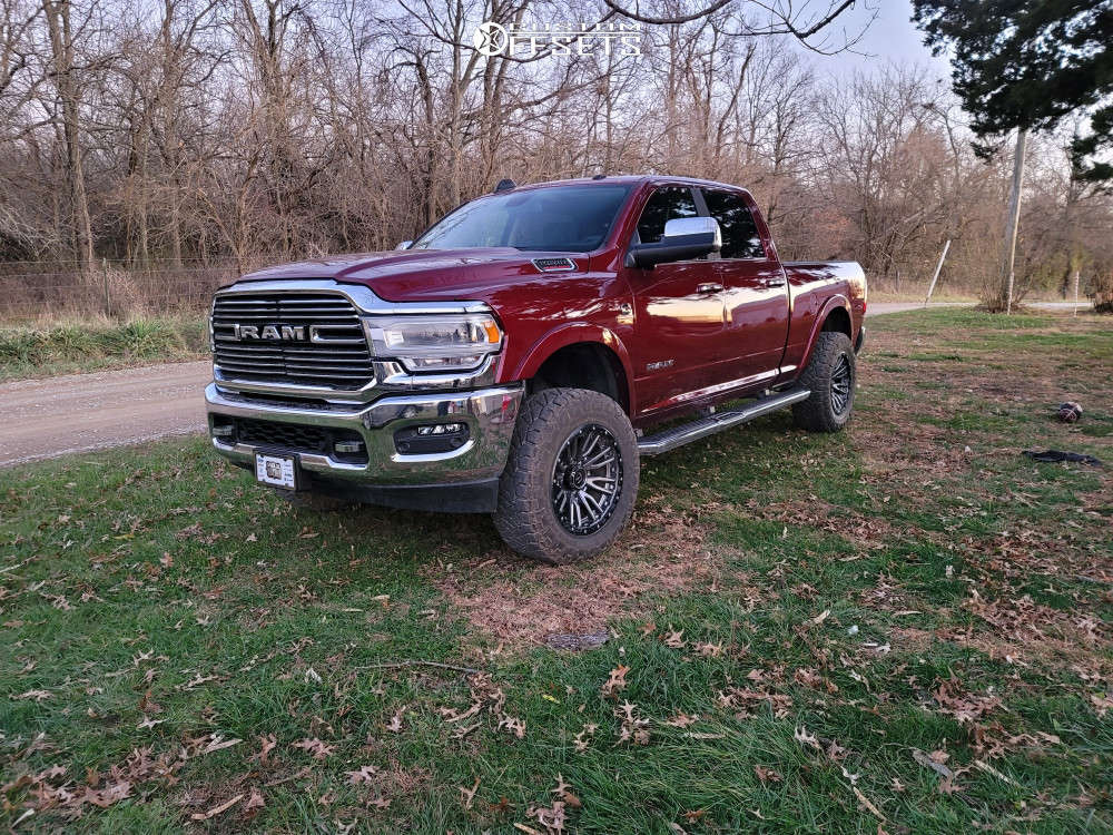 2021 Ram 2500 with 20x10 -18 Fuel Rebel and 35/12.5R20 Nitto Ridge ...