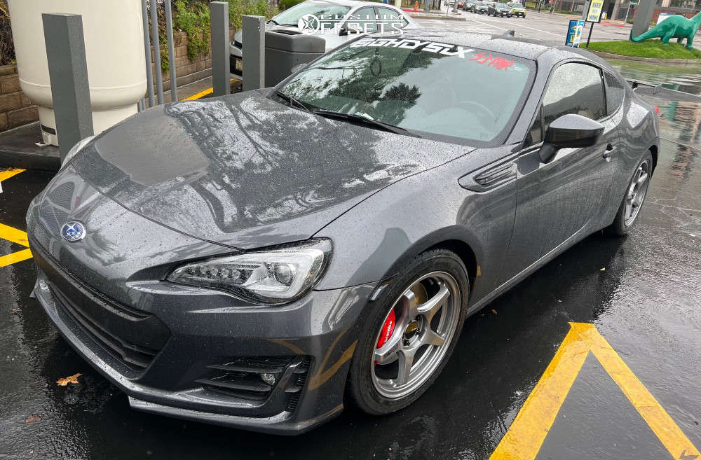 2020 Subaru BRZ with 17x8 45 Enkei Ts-5 and 235/45R17 Michelin Pilot ...