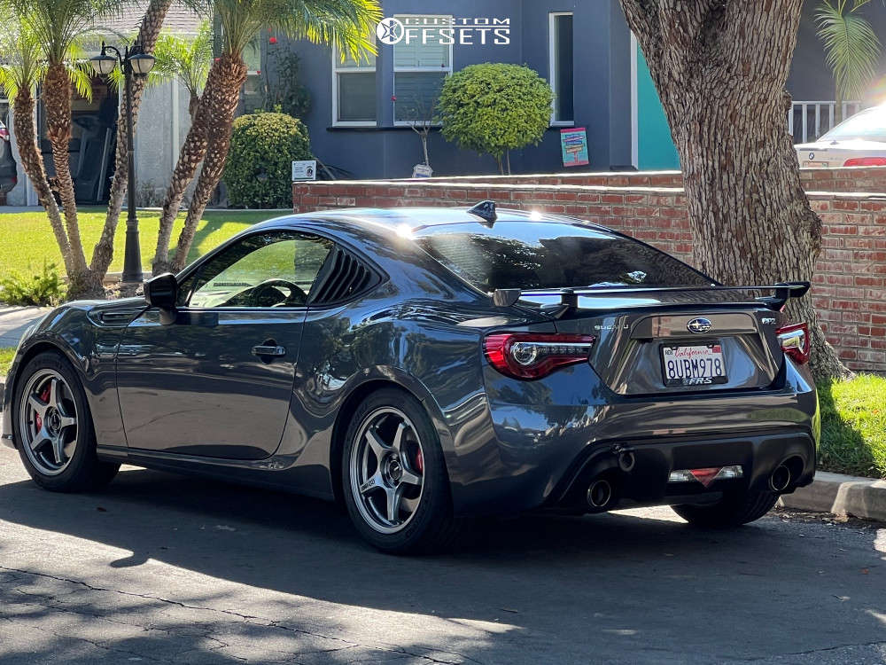 2020 Subaru BRZ with 17x8 45 Enkei Ts-5 and 235/45R17 Michelin Pilot ...