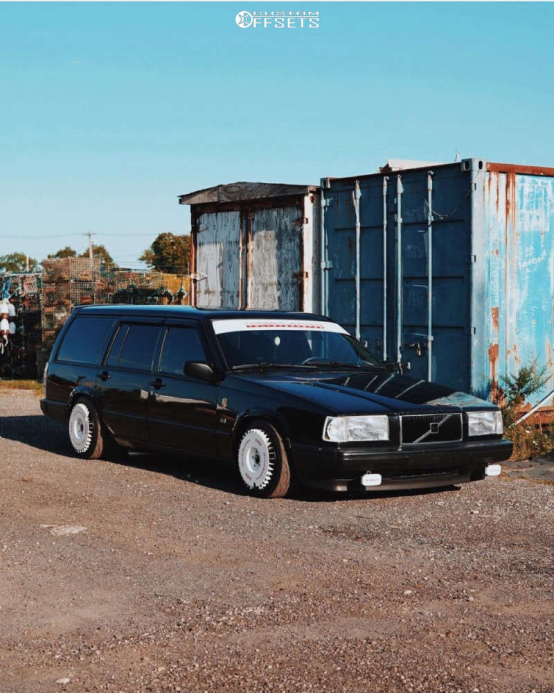 1993 Volvo 940 with 16x8 12 Diamond Racing Pro Street and 195/45R16 ...