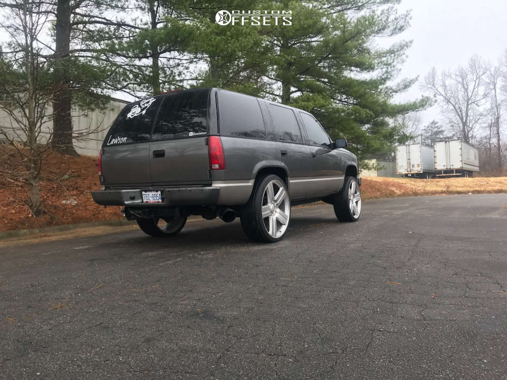 1999 Chevrolet Tahoe with 26x10 31 Factory Reproductions Fr37 and 32/12 ...