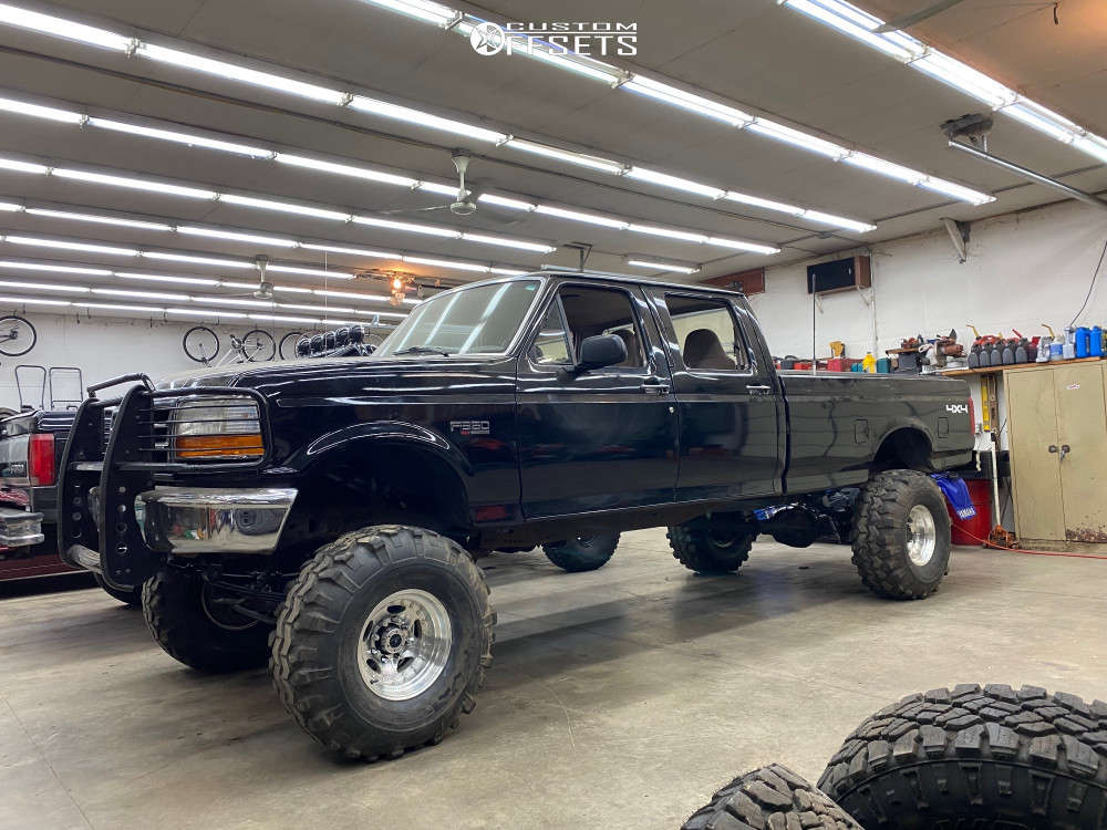 1996 Ford F-350 with 16.5x13 50.8 American Racing Ar23 and 39/15.5R16.5 ...