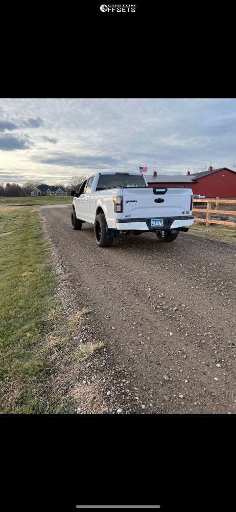 2017 Ford F-150 with 20x10 -18 Fuel Clash and 33/12.5R20 Nitto Ridge ...