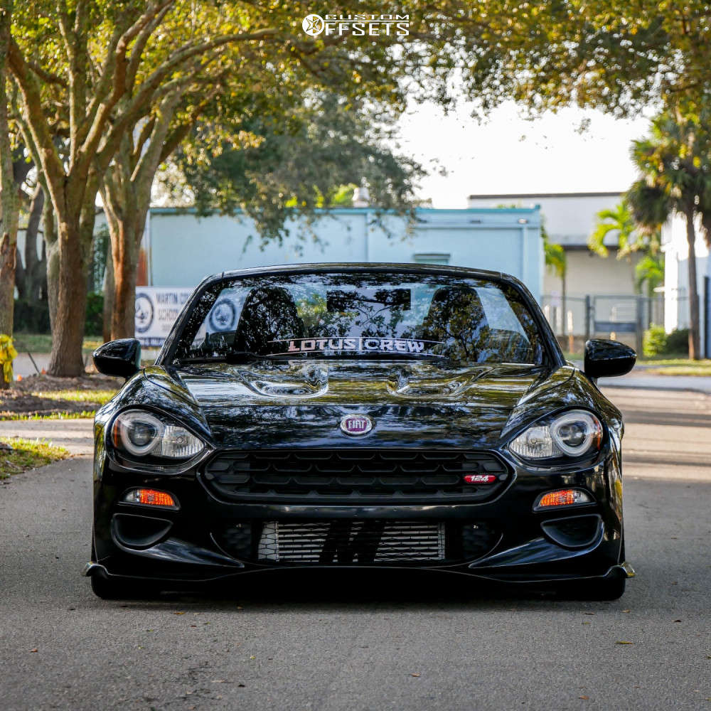 2017 Fiat 124 Spider with 18x7.5 30 SSR Vienna Schnitt and 205/35R18 ...