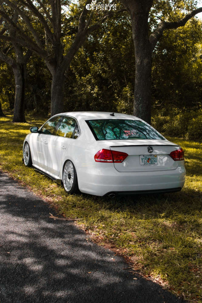 2014 Volkswagen Passat Flush Coilovers | Custom Offsets