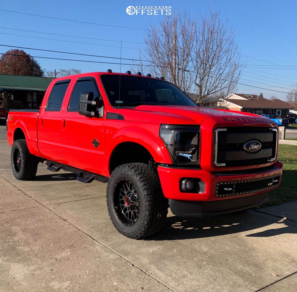 2016 Ford F-350 Super Duty with 20x10 -18 XD Snare and 35/12.5R20 ...