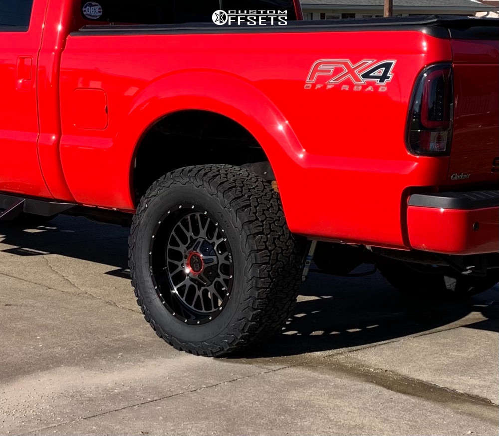 2016 Ford F-350 Super Duty with 20x10 -18 XD Snare and 35/12.5R20 ...