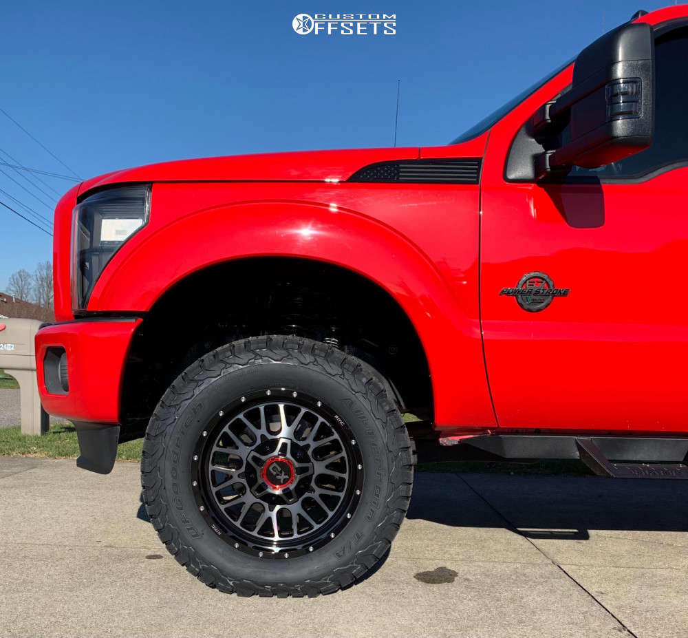 2016 Ford F-350 Super Duty with 20x10 -18 XD Snare and 35/12.5R20 ...