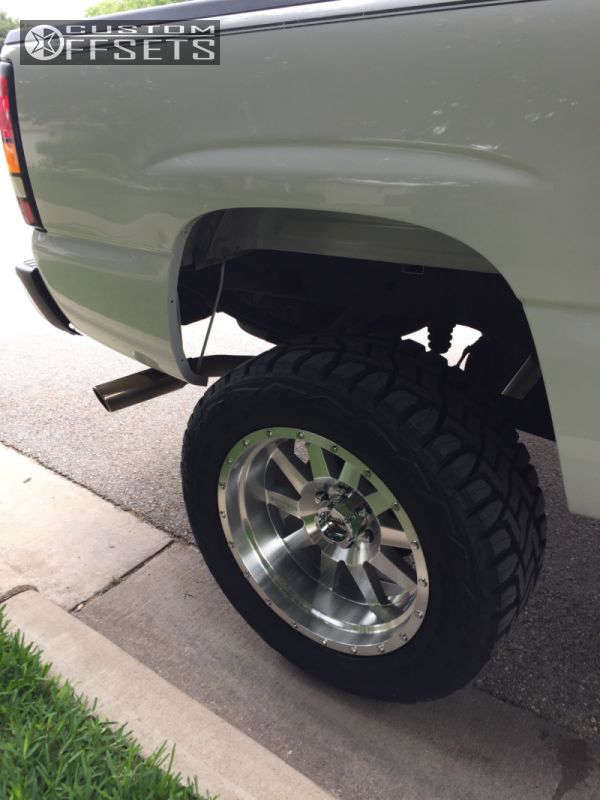 2005 GMC Sierra 1500 with 20x10 -24 Method Standard and 33/12.5R20 Toyo ...